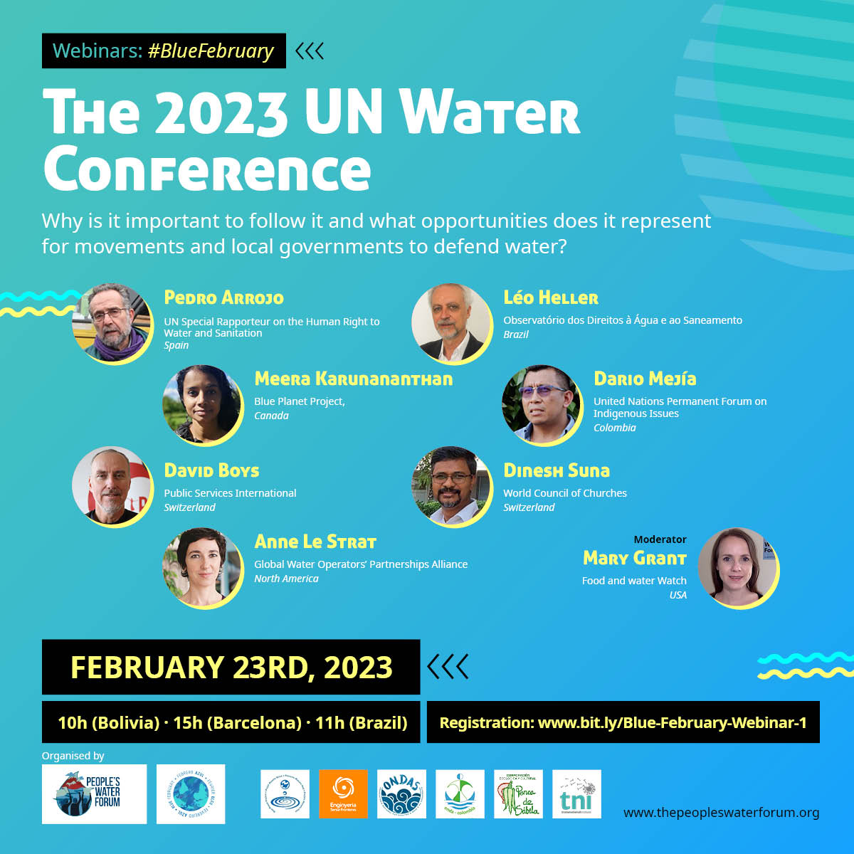 Webinar: The 2023 UN Water Conference – The People's Water Forum
